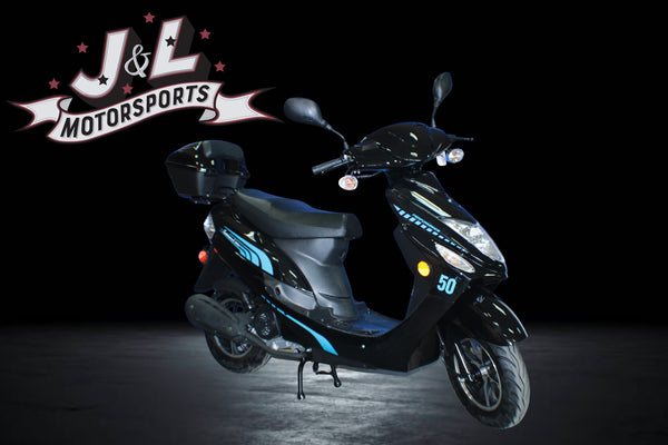 Supermach Deluxe Scooter 49.5CC – J&L Motorsports